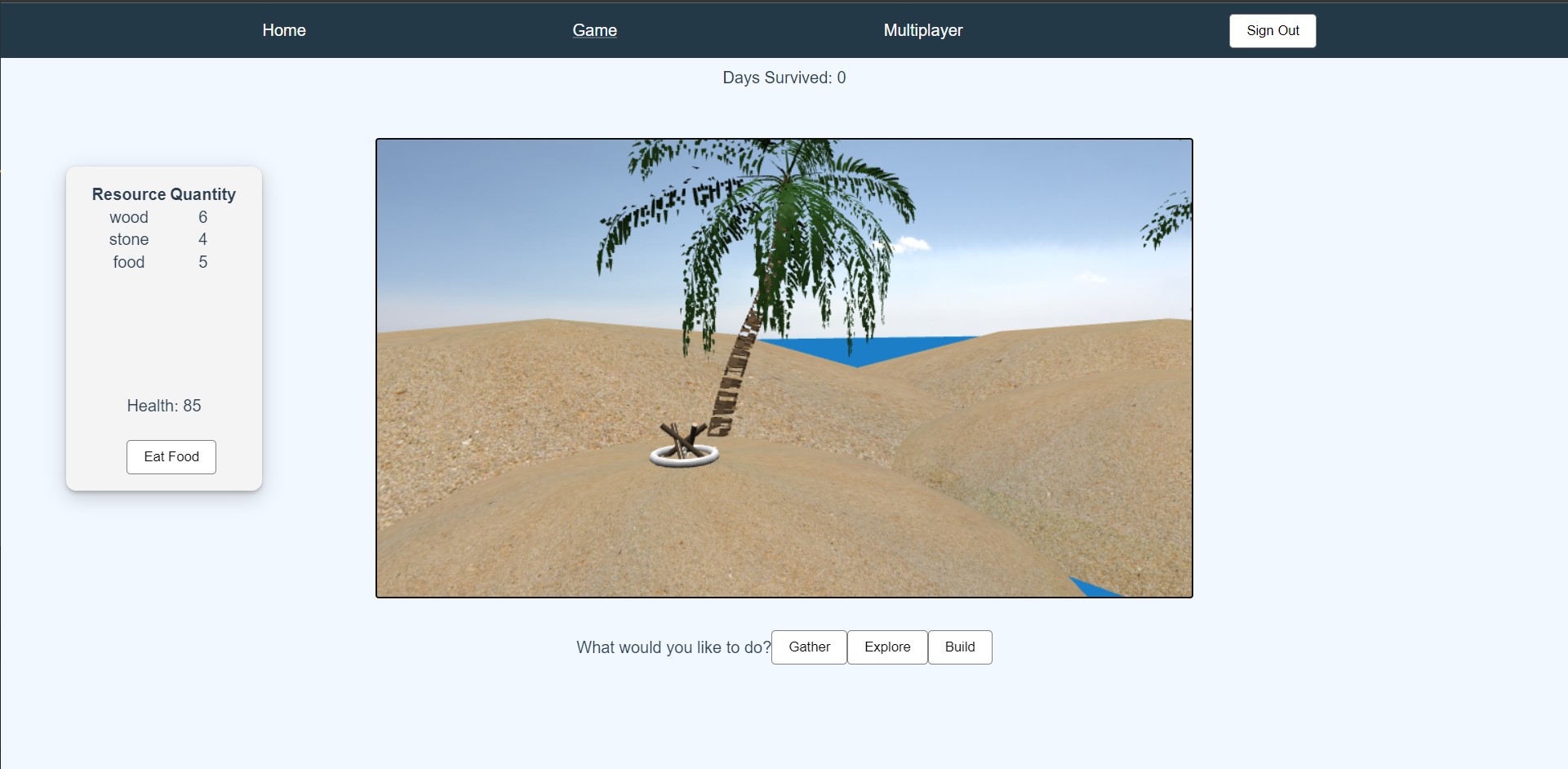 Survival Island OCI | Devpost