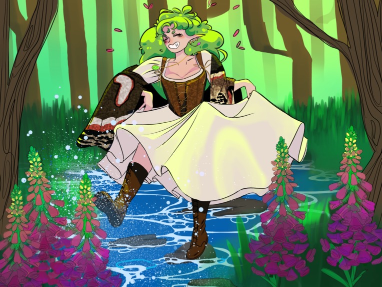 Moss Character Concept Art | Devpost