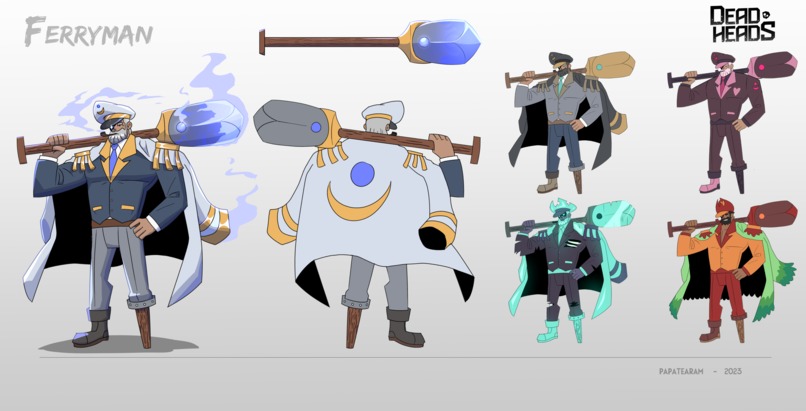 Character Design of The Ferryman | Devpost