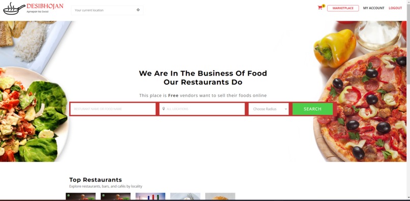 online food store | Devpost