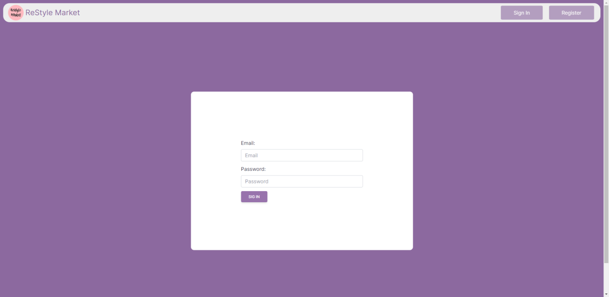ReStyle Market | Devpost