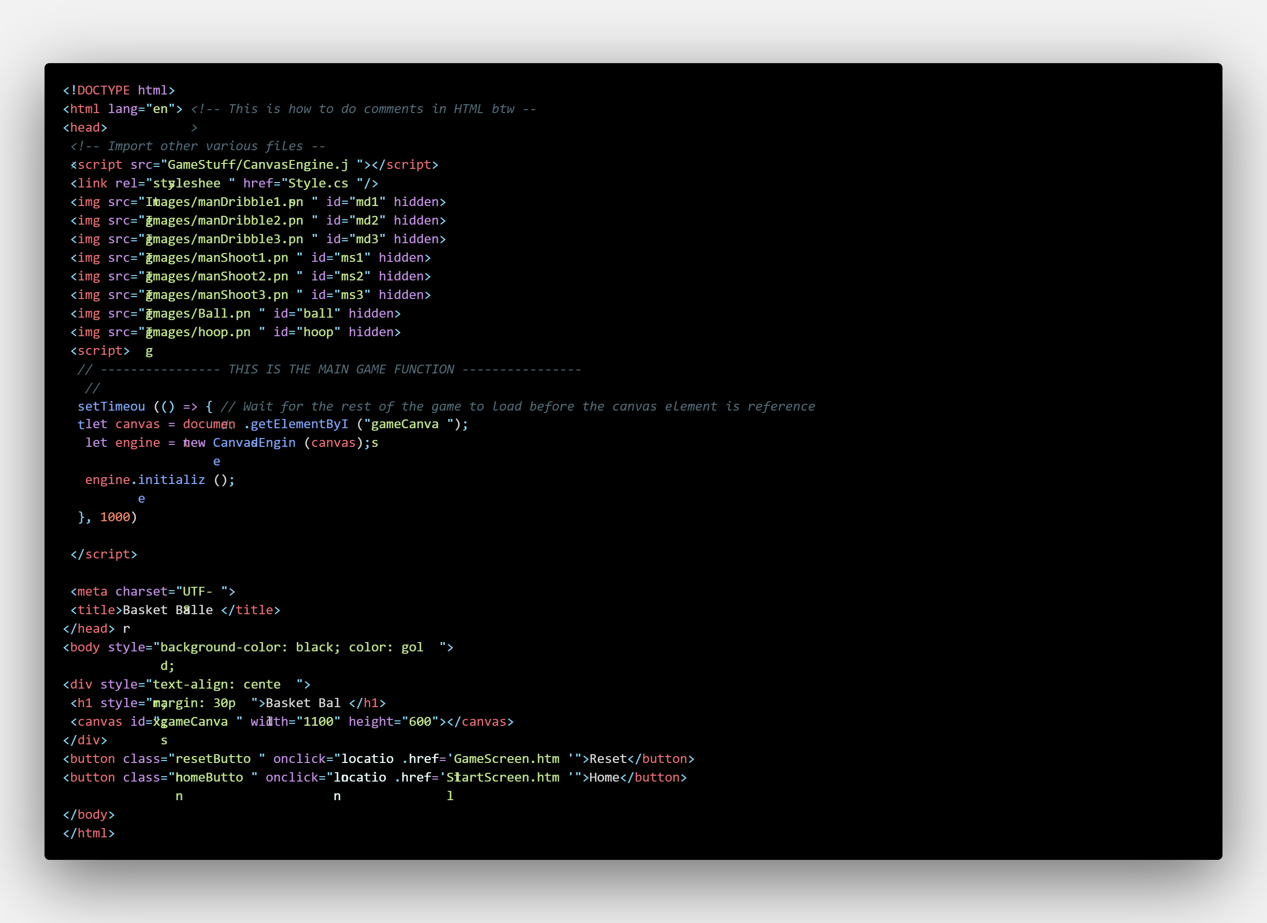 Basketball game by Jack and Lukas | Devpost