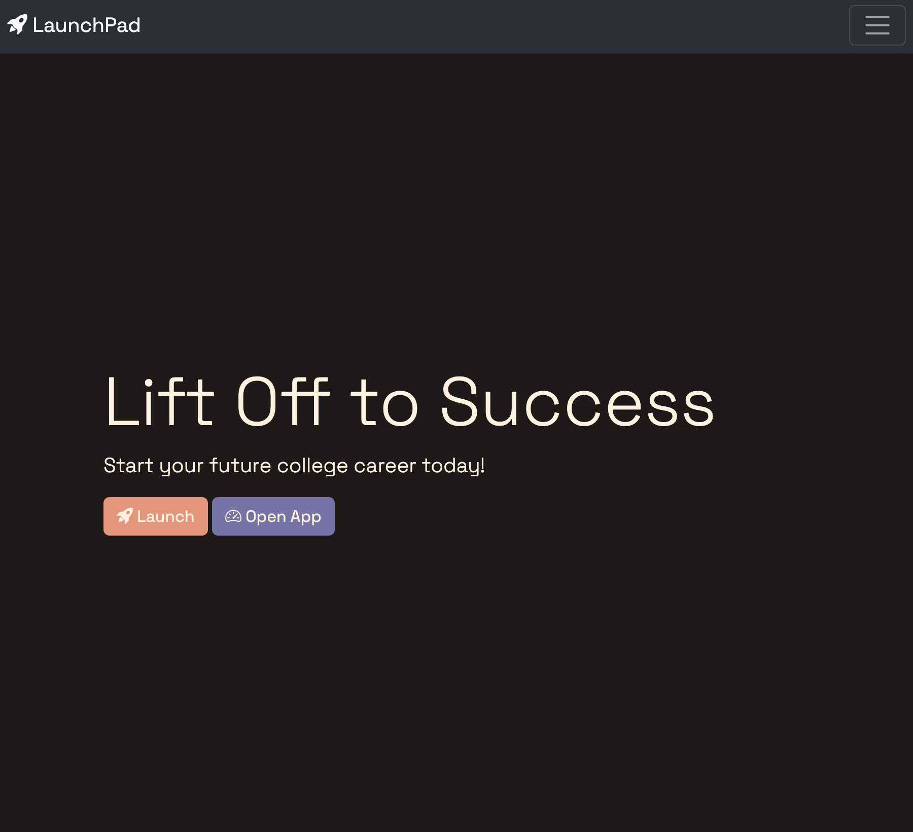 LaunchPad | Binary Bandits | Devpost