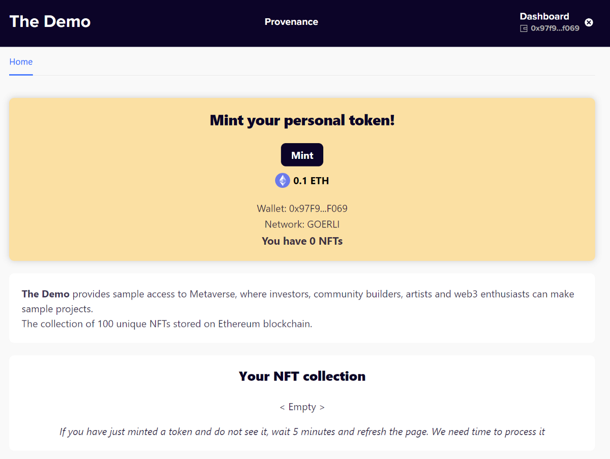 Refine Web3 + JWT authentication | Devpost