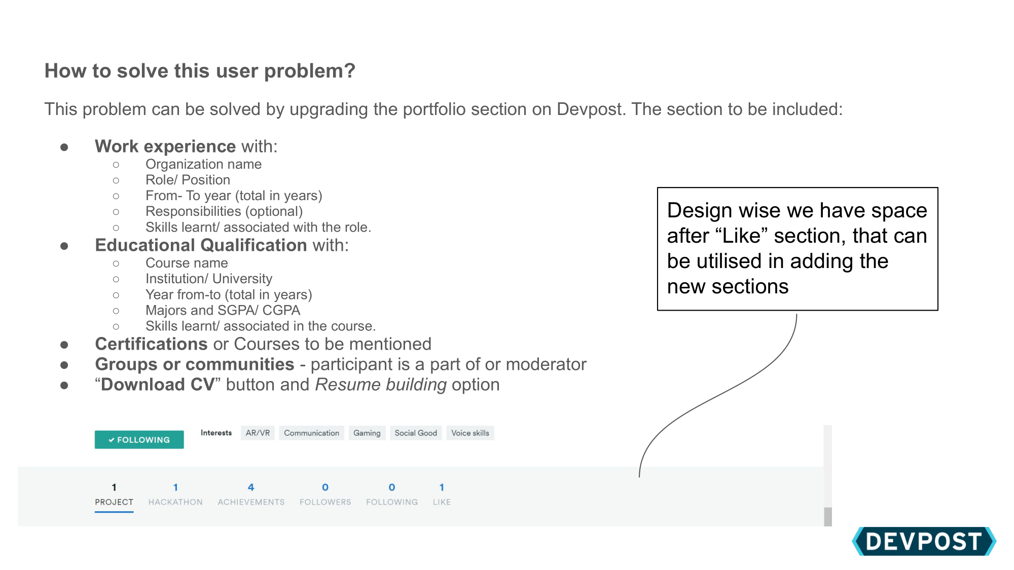 Interactive Portfolio opening new opportunities | Devpost