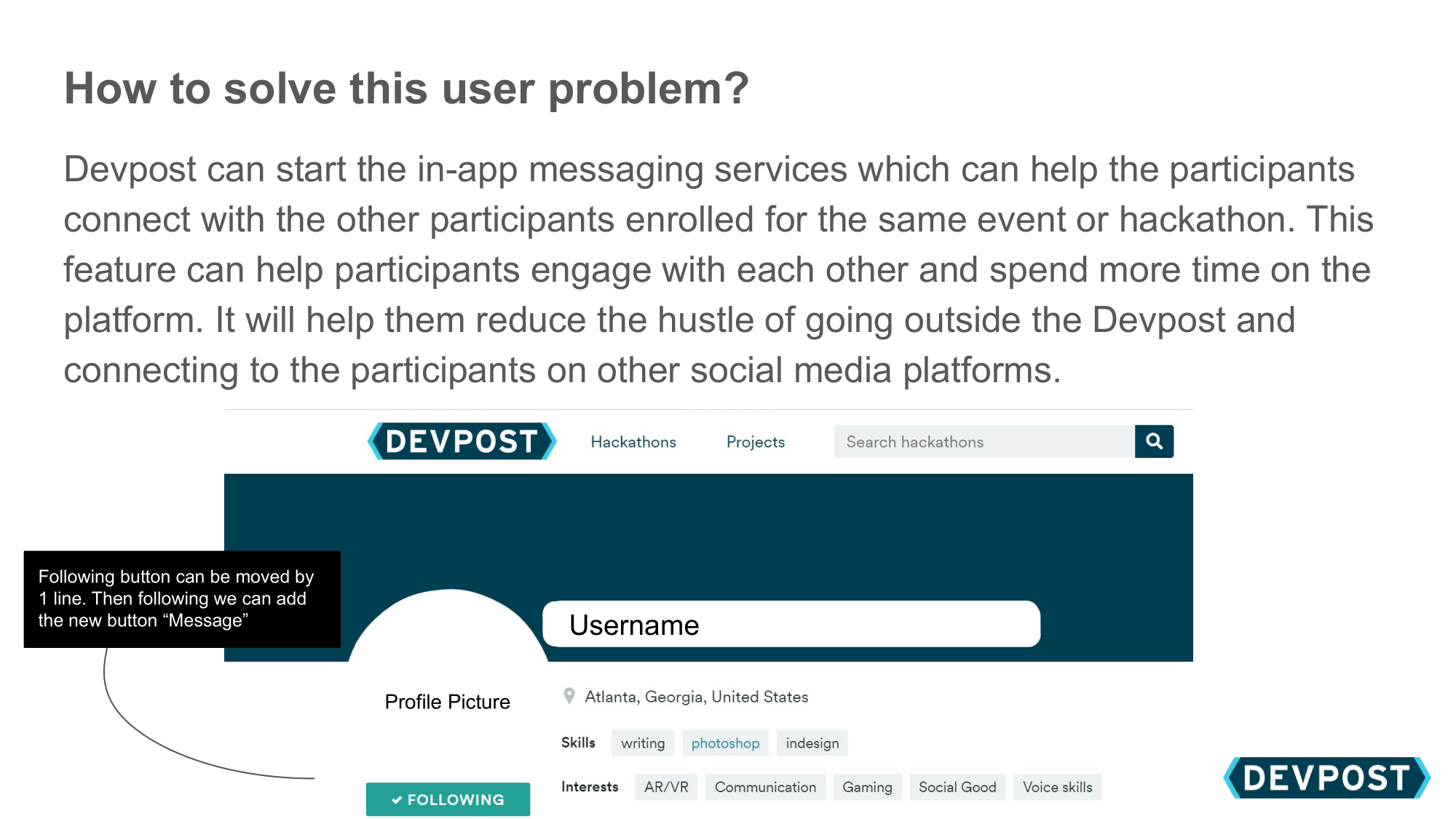 Interactive Portfolio opening new opportunities | Devpost