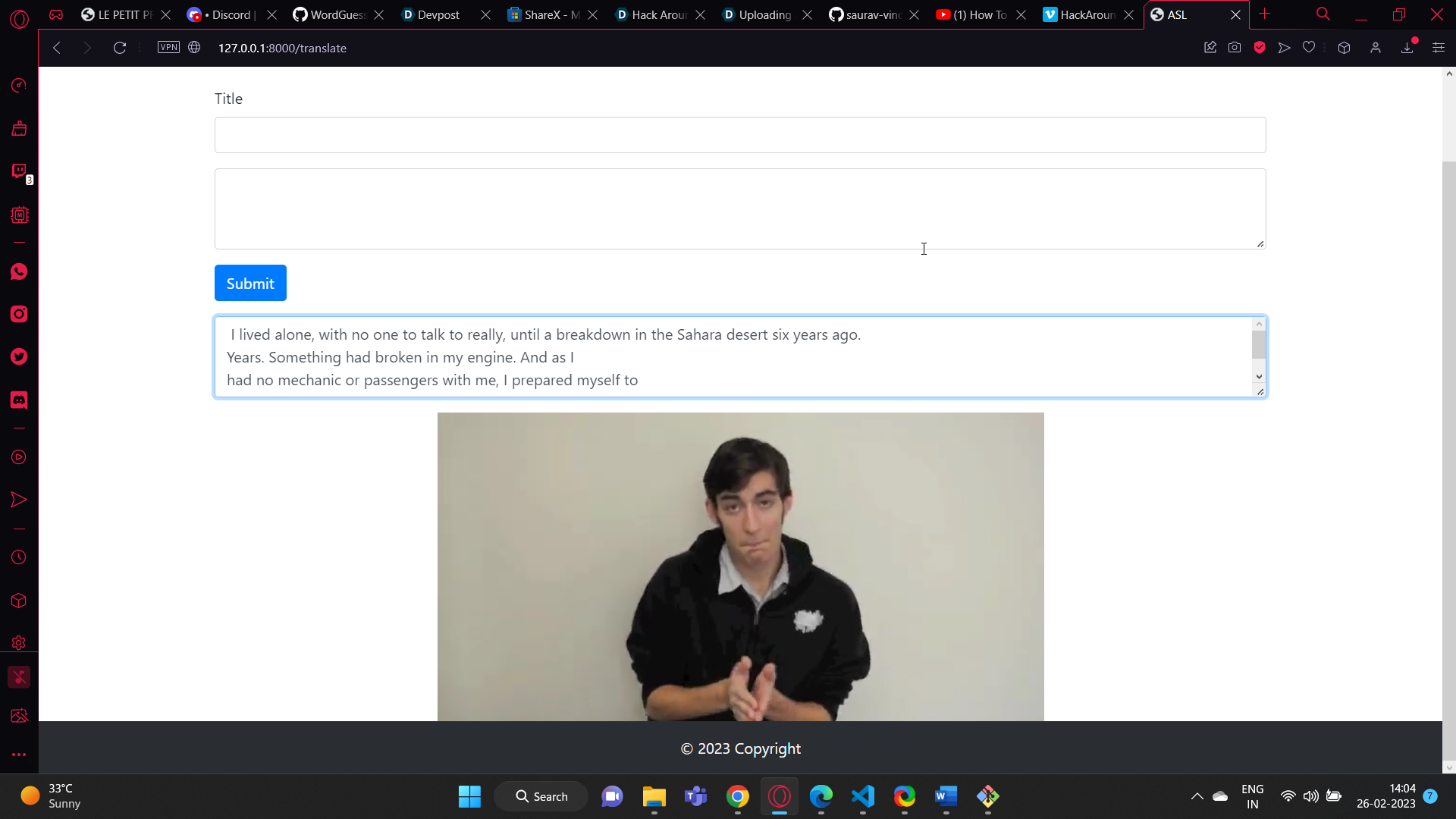 Stories For Everyone Using American Sign Language Devpost