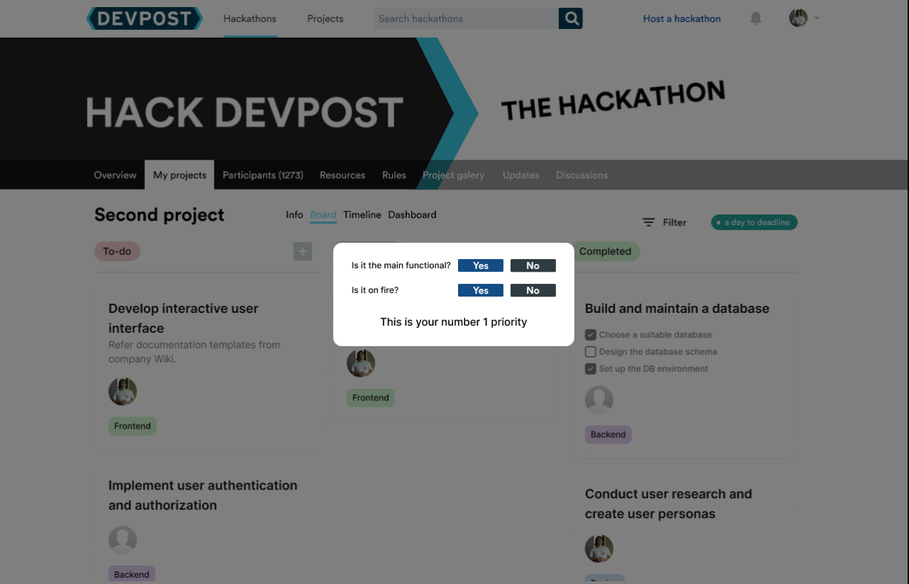 Devpost Teamspace | Devpost