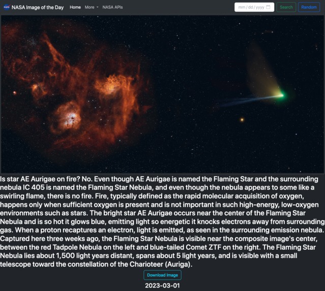 NASA Gallery | Devpost