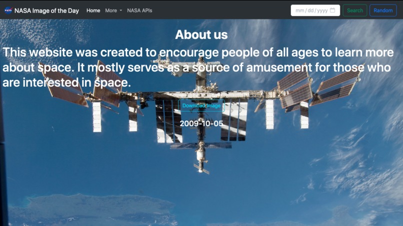 NASA Gallery | Devpost