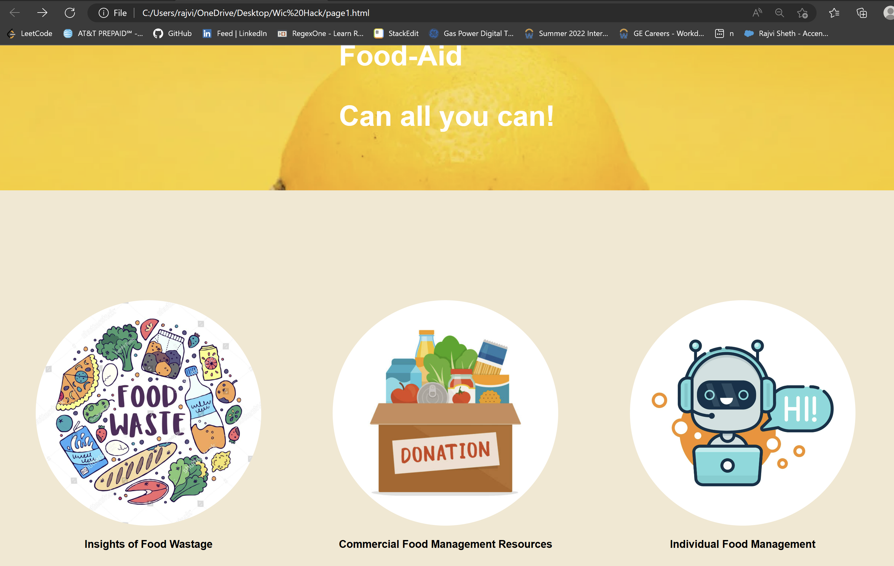 Food Aid | Devpost