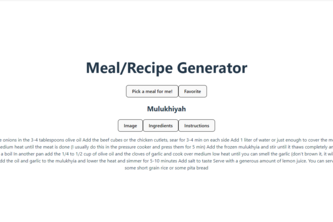 Recipe Generator | Devpost