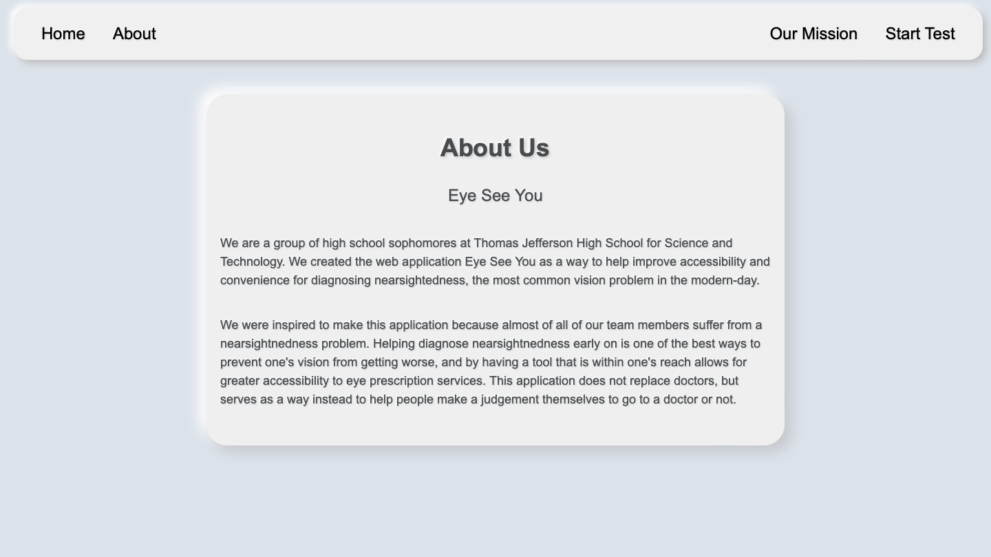 Eye See You | Devpost