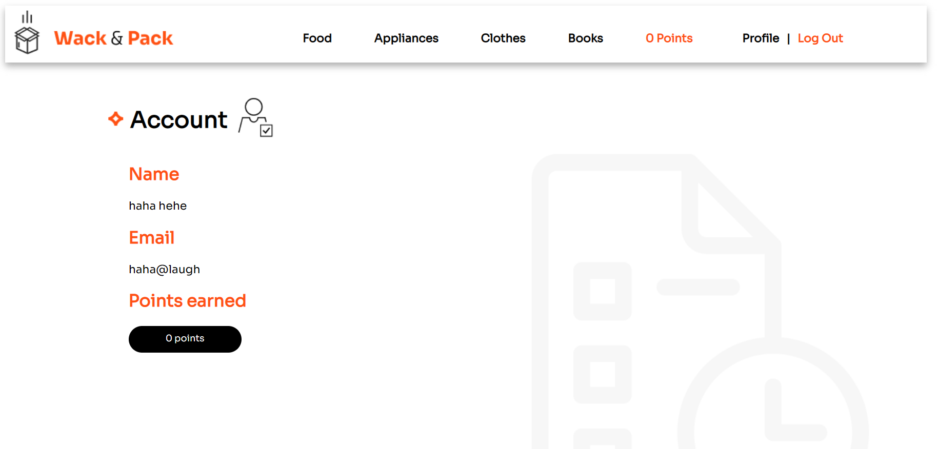 Wack and Pack | Devpost