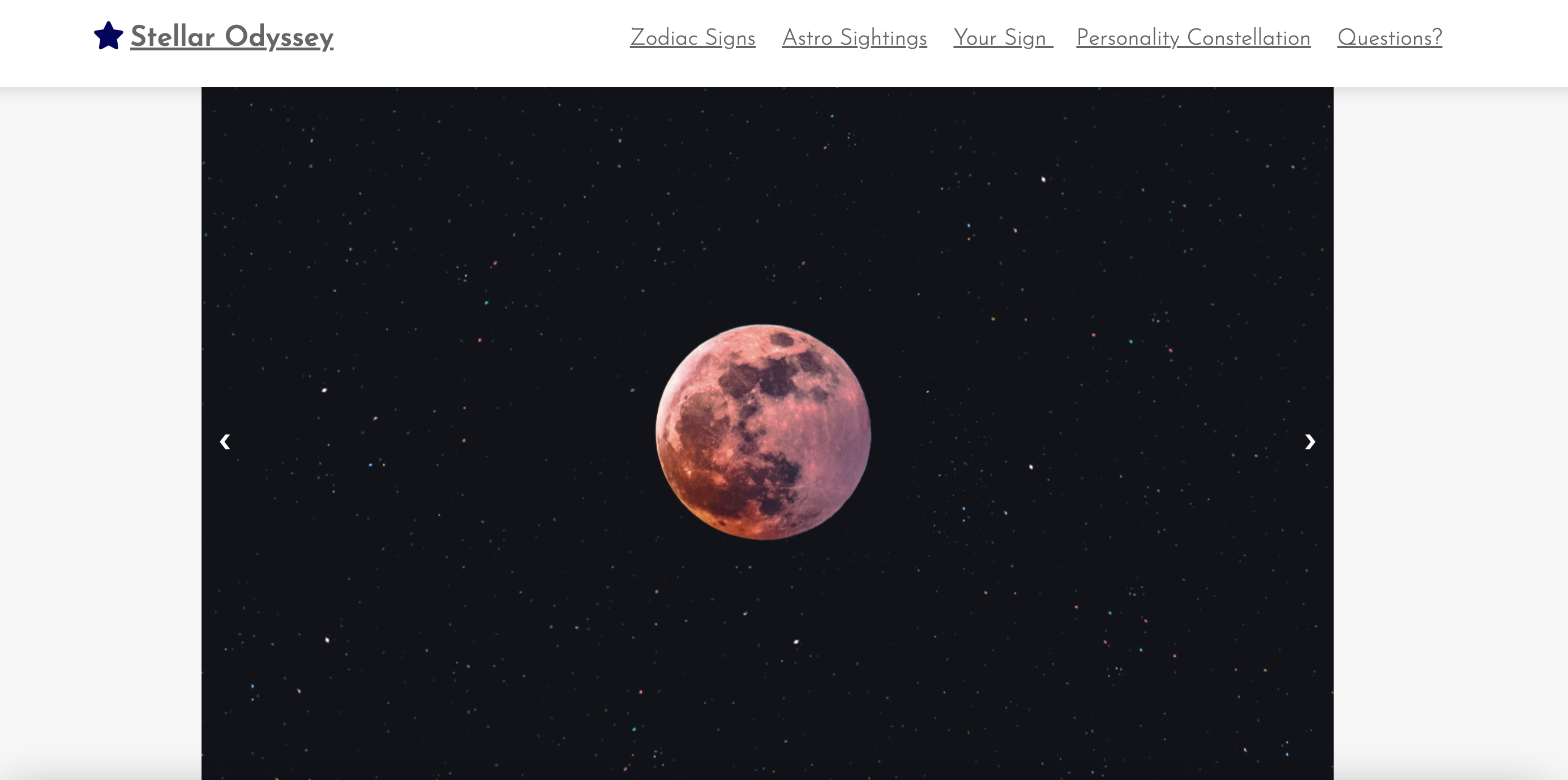 Stellar Odyssey | Devpost