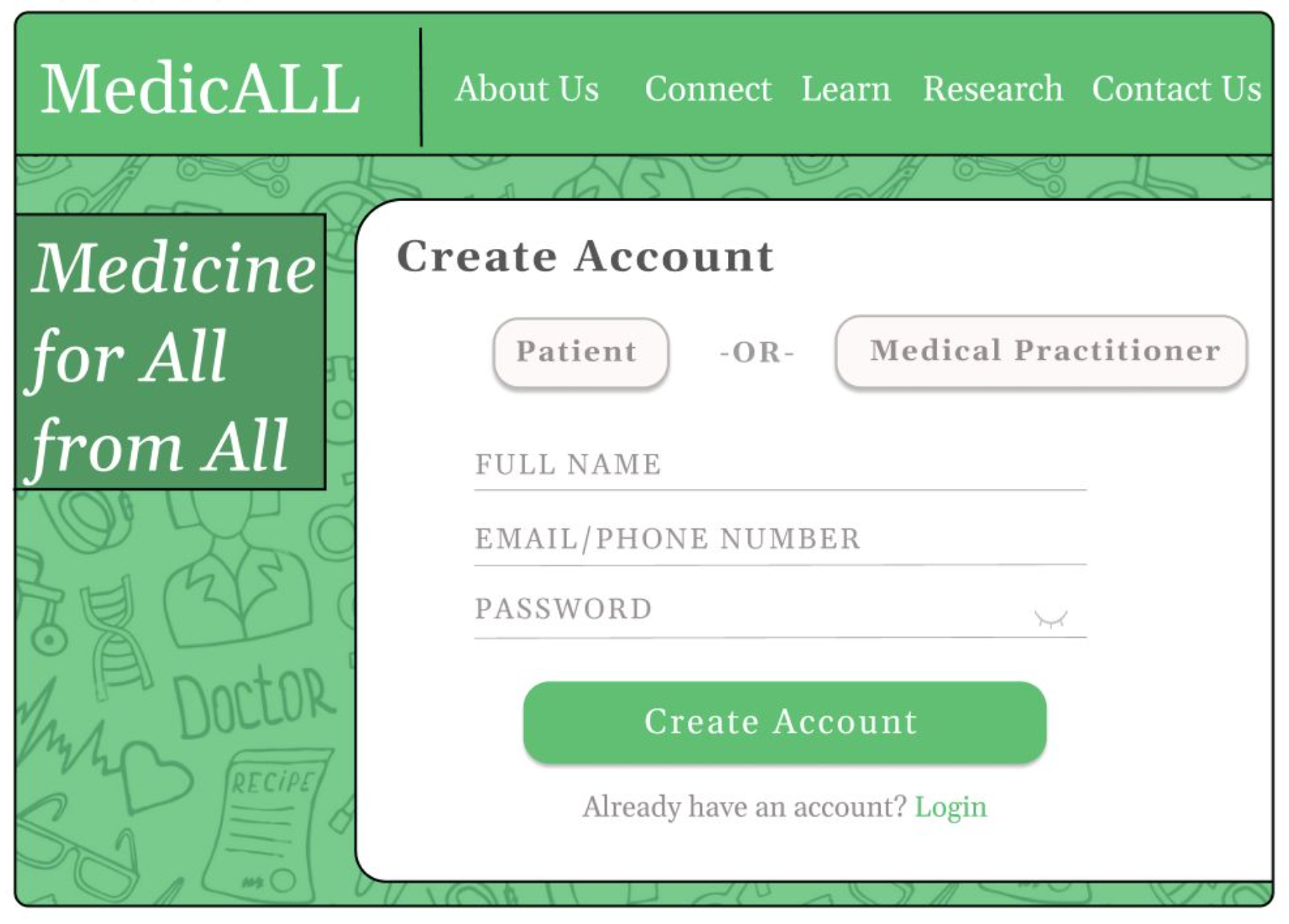 MedicALL: Medicine for All from All | Devpost