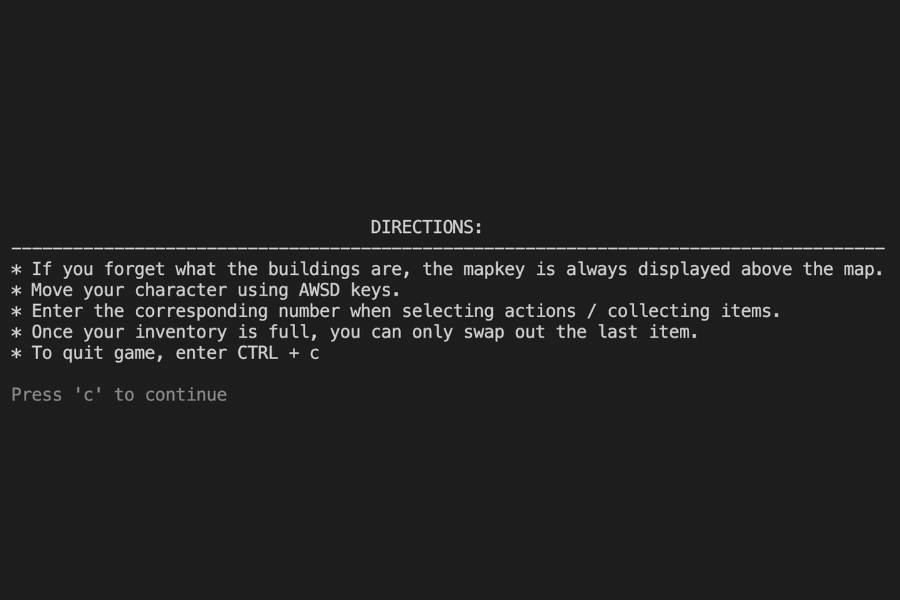 Silver Hollow Command Line Game | Devpost