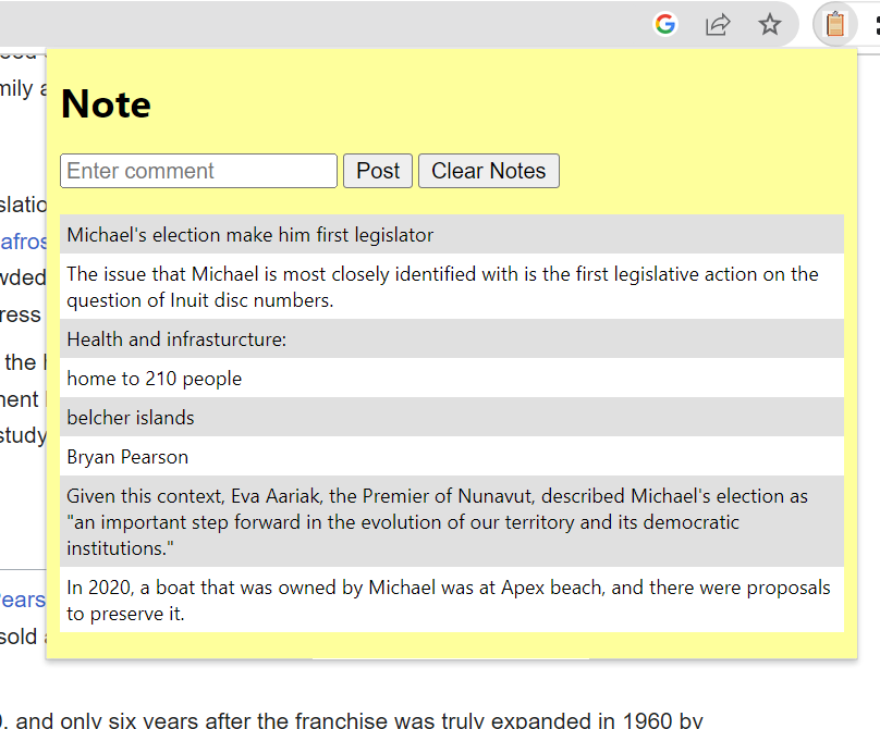 Note Taker Chrome Extension | Devpost