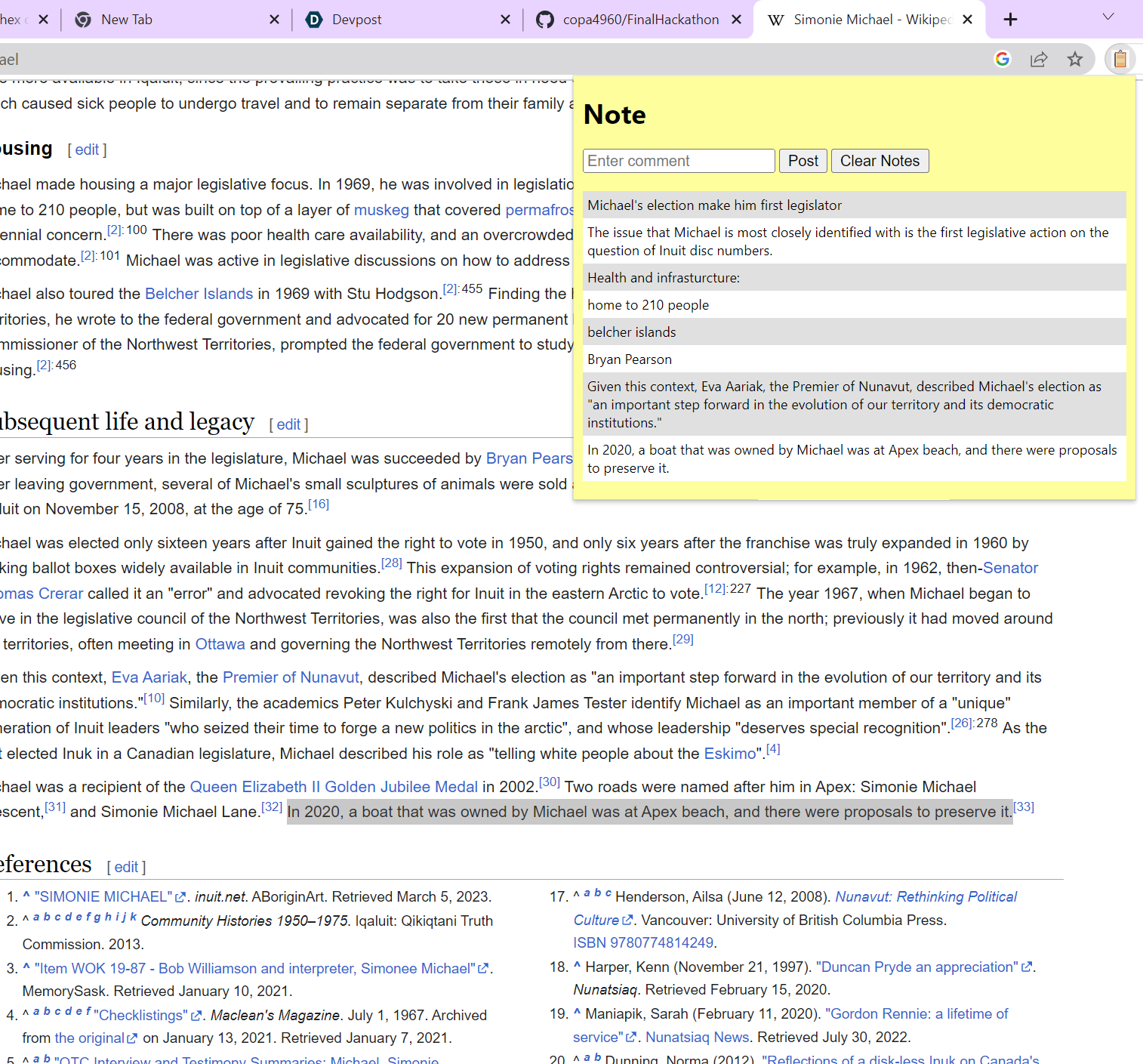 Note Taker Chrome Extension | Devpost