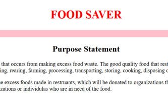 Food Saver | Devpost