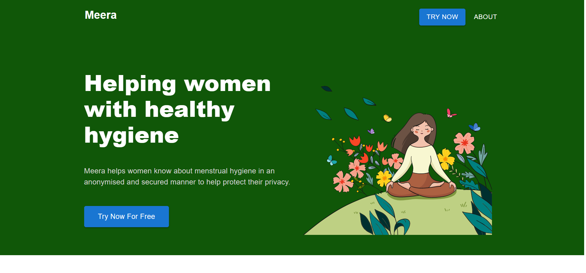Meera - helping women maintain hygeine | Devpost