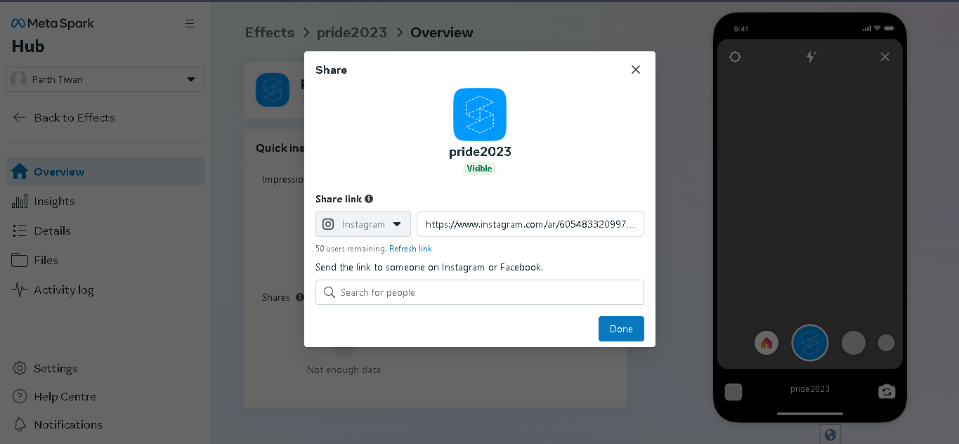 Instagram filter for social cause | Devpost