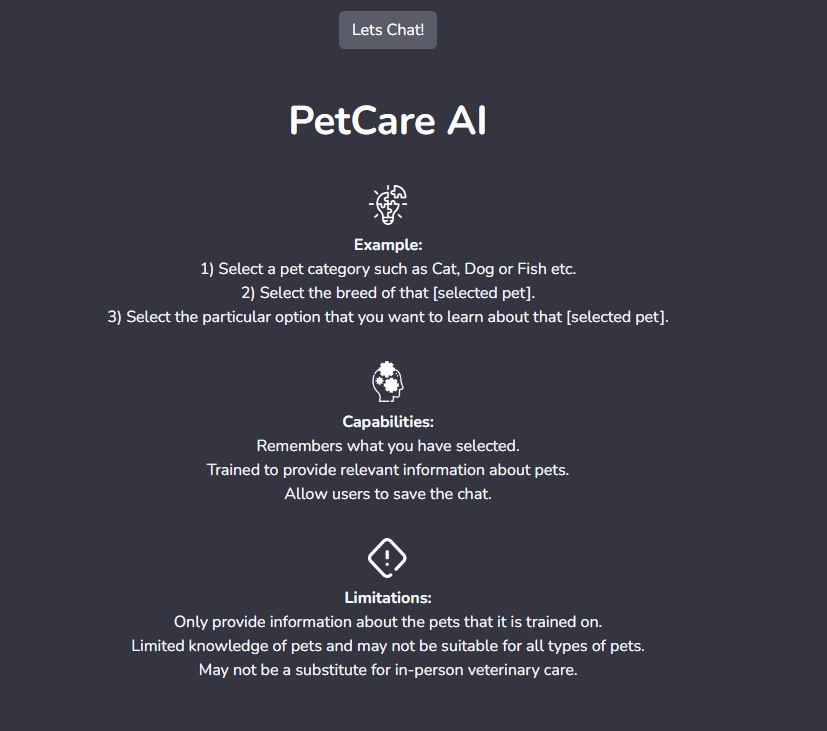 Pet Care | Devpost