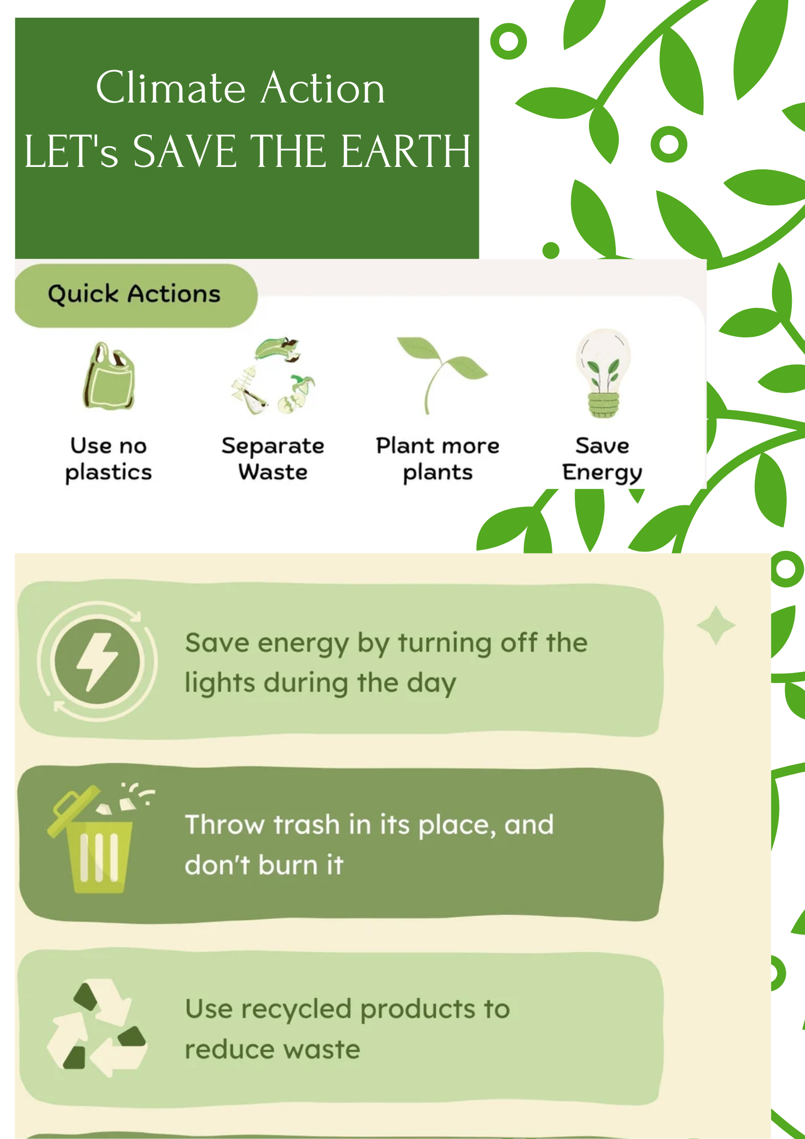 Promote Environmental Sustainability | Devpost