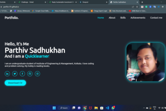 Portfolio Website | Devpost