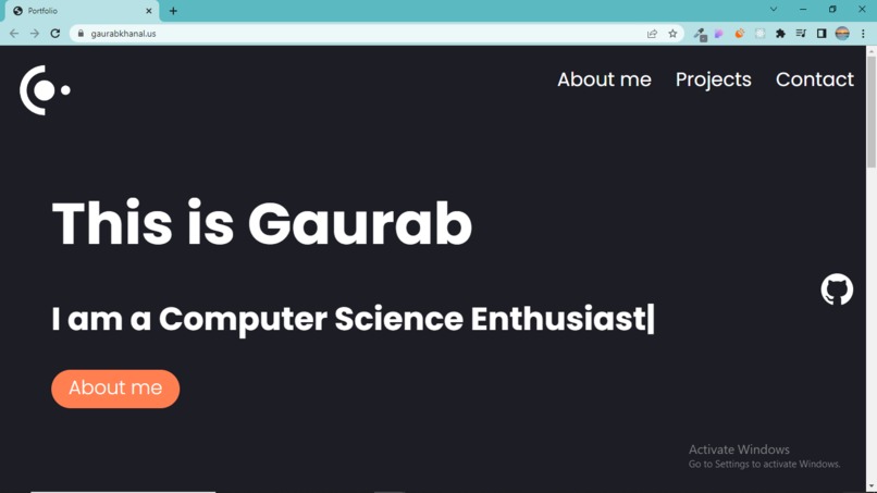 My Personal Portfolio | Devpost