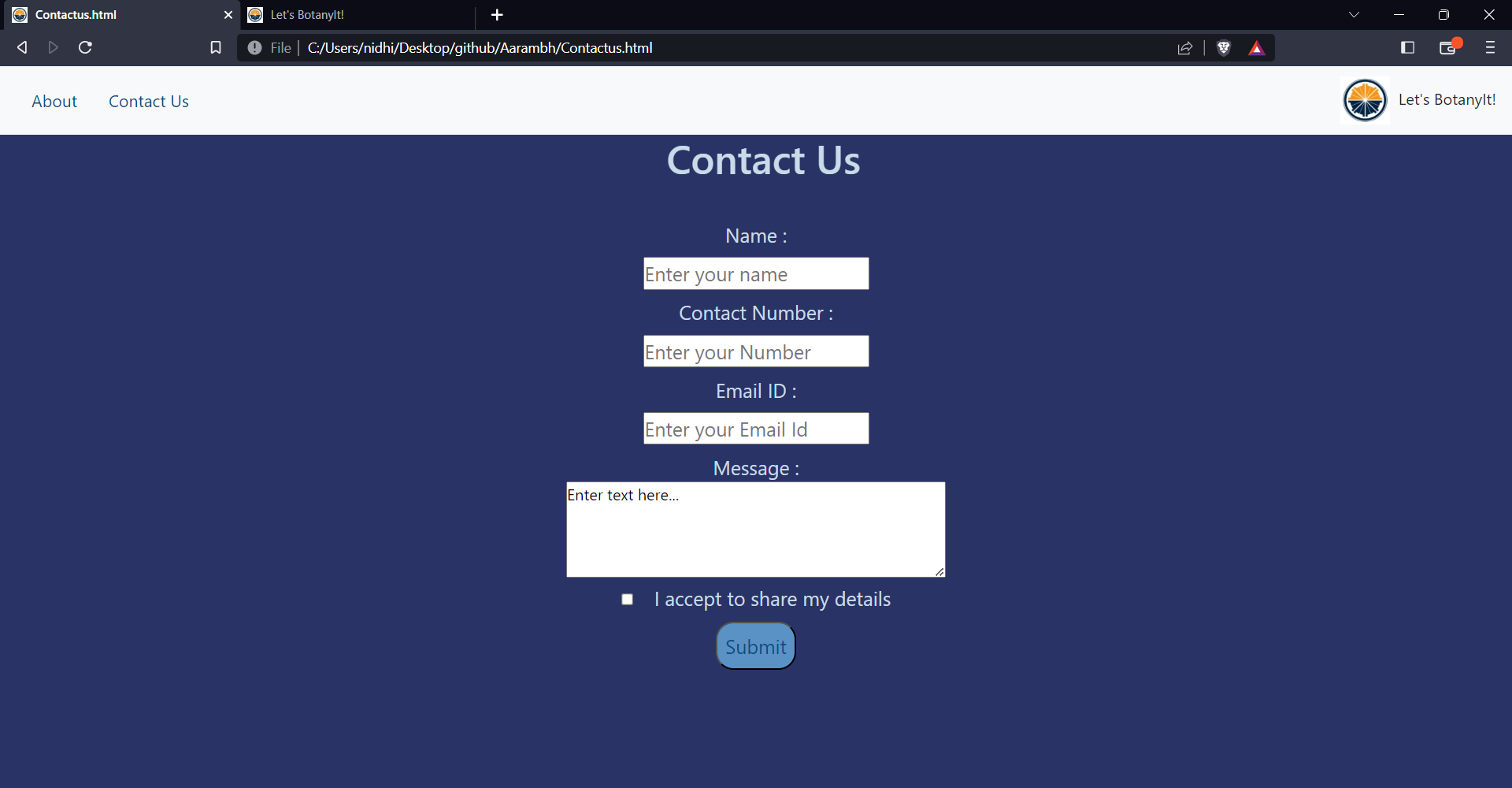 Let's Botany It! | Devpost