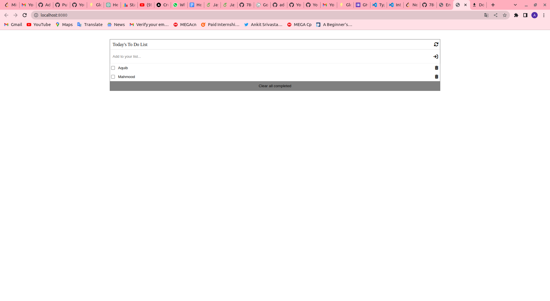 ToDoList Website With More Attractiveess | Devpost
