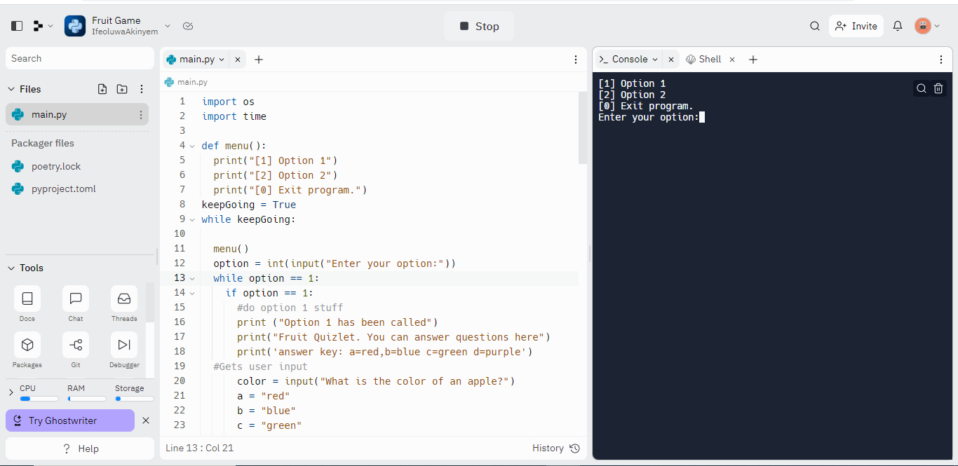 Fruit Game | Devpost