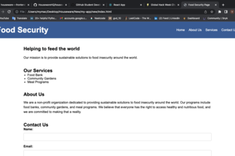 Reduce Hunger | Devpost