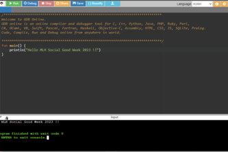Hello MLH World in a New Language | Devpost