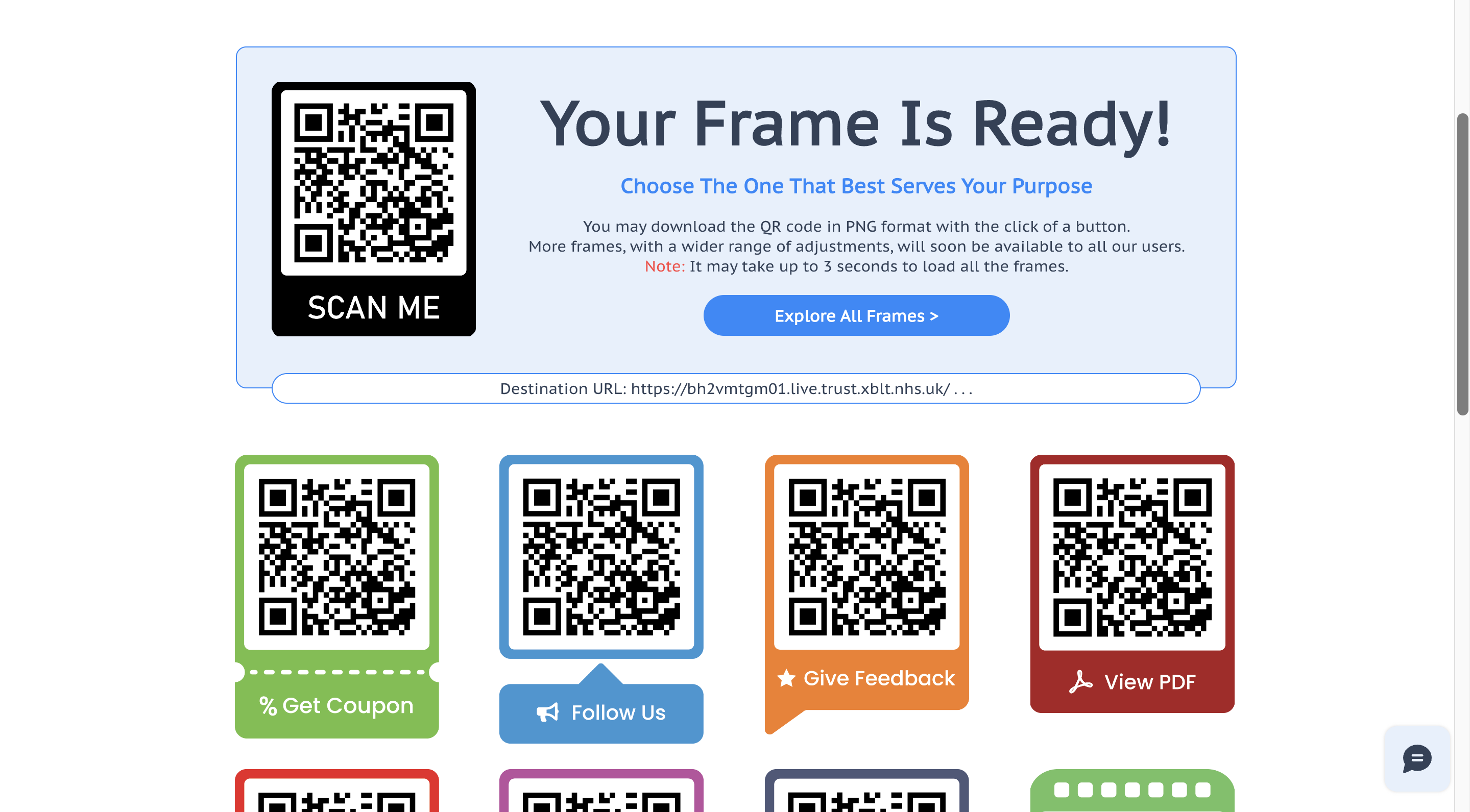 Live QR Code Generator | Devpost