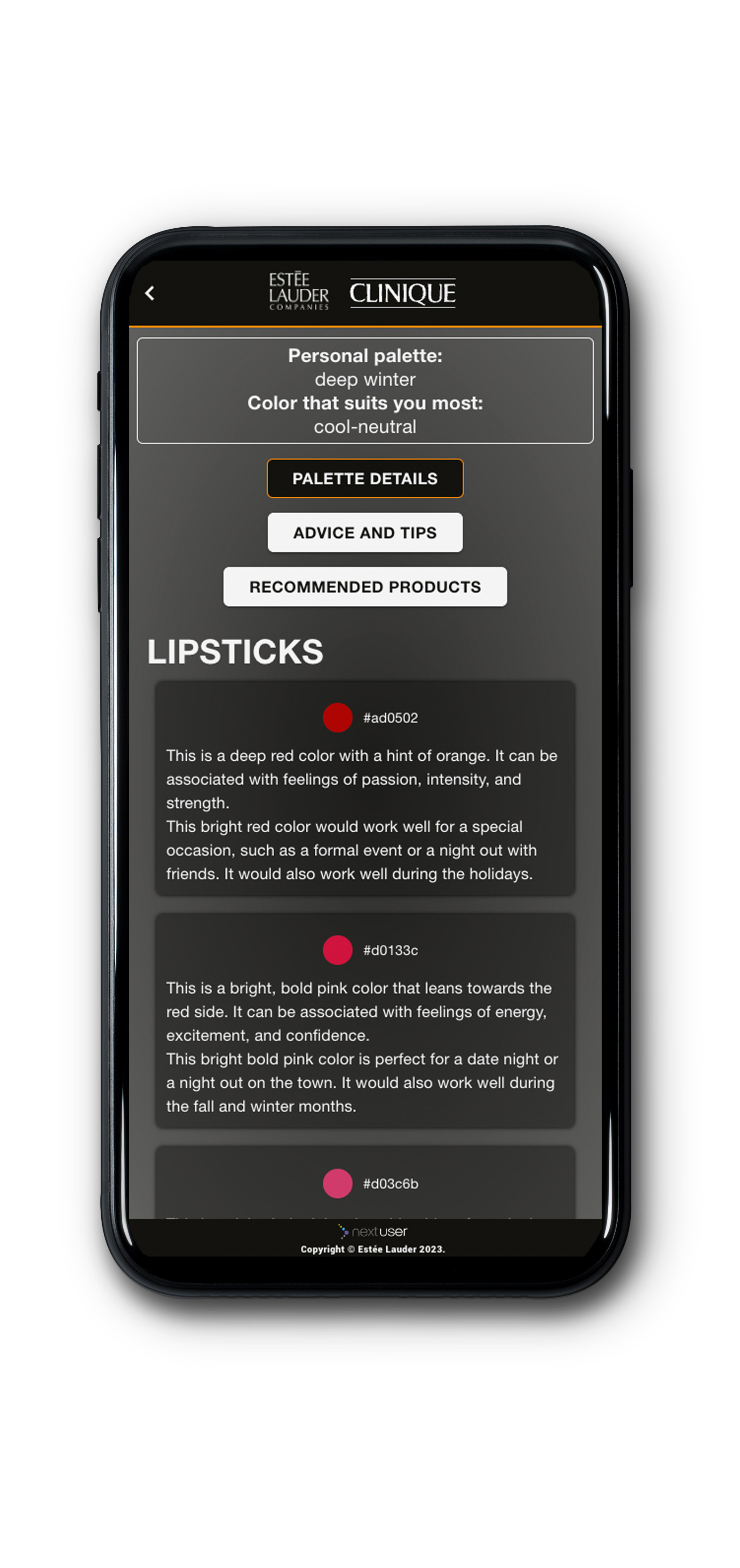 Color palette analysis and customized product suggestions | Devpost