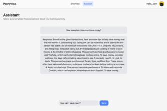 Pennywise: An AI-Driven Savings Assistant | Devpost