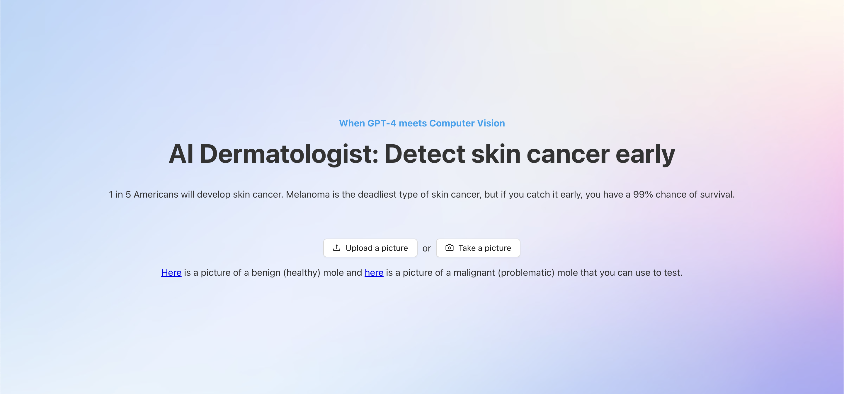 SkinGuardAI: Detect skin cancer early using your phone | Devpost
