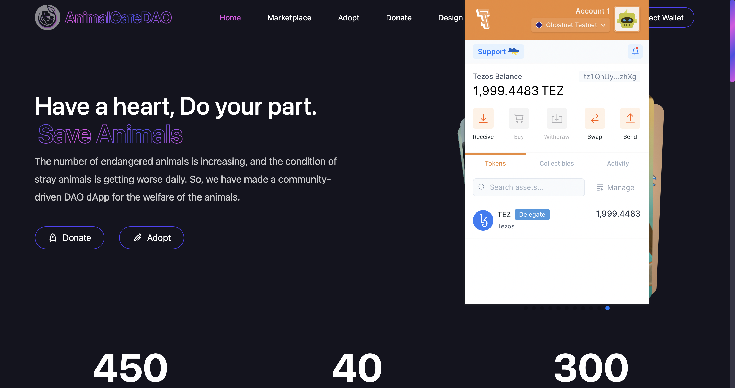 Animal Care Dao | Devpost