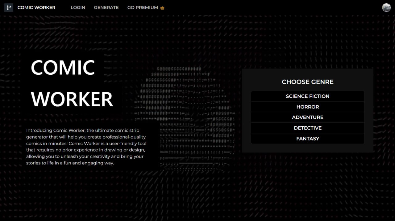 Comic Worker | Devpost