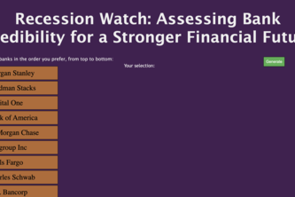 Recession Watch: Assessing Economic Outlook | Devpost