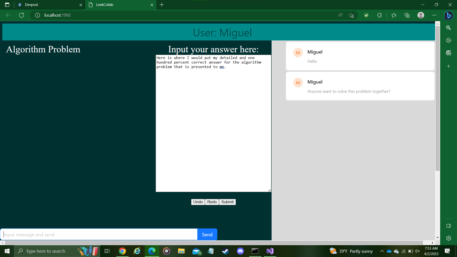 LeetCollab | Devpost
