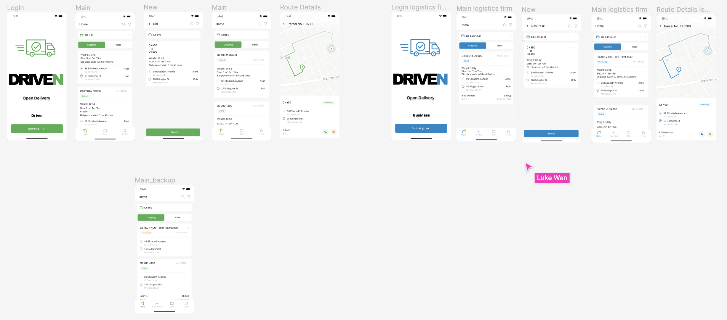 DRIVEN - The Delivery Network | Devpost