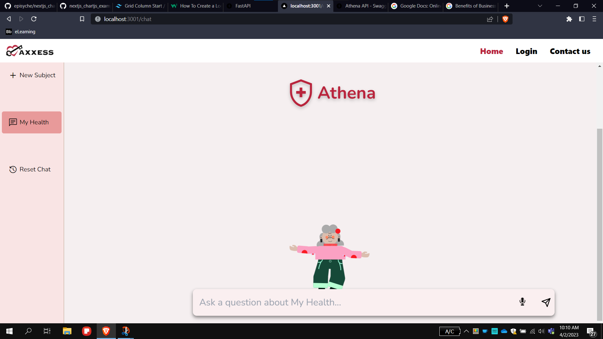 Athena | Devpost
