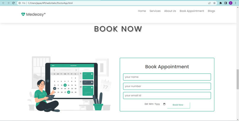 Doctor Appointment Application | Devpost