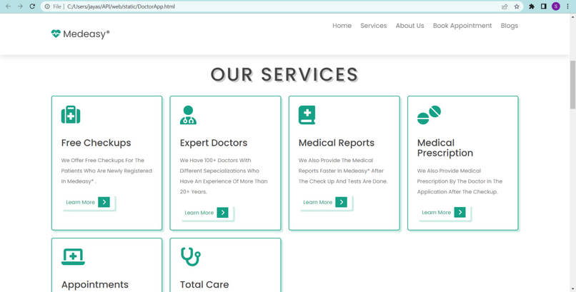 Doctor Appointment Application | Devpost