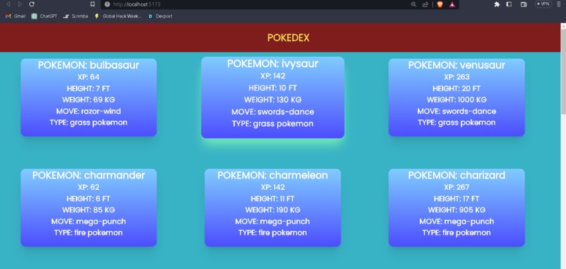Pokedex | Devpost