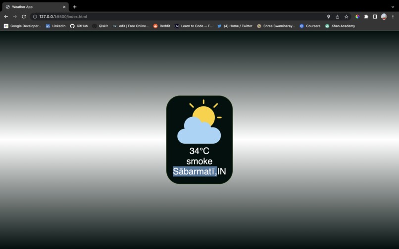Weather Application | Devpost