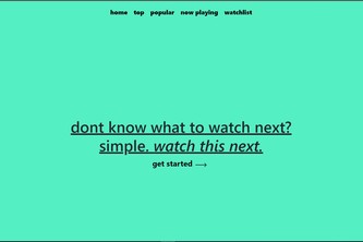 Watch This Next | Devpost